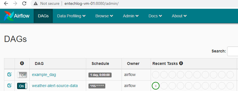 Building Weather Alert Application using Python, Airflow, Kafka, ksqlDB, Faust and Docker